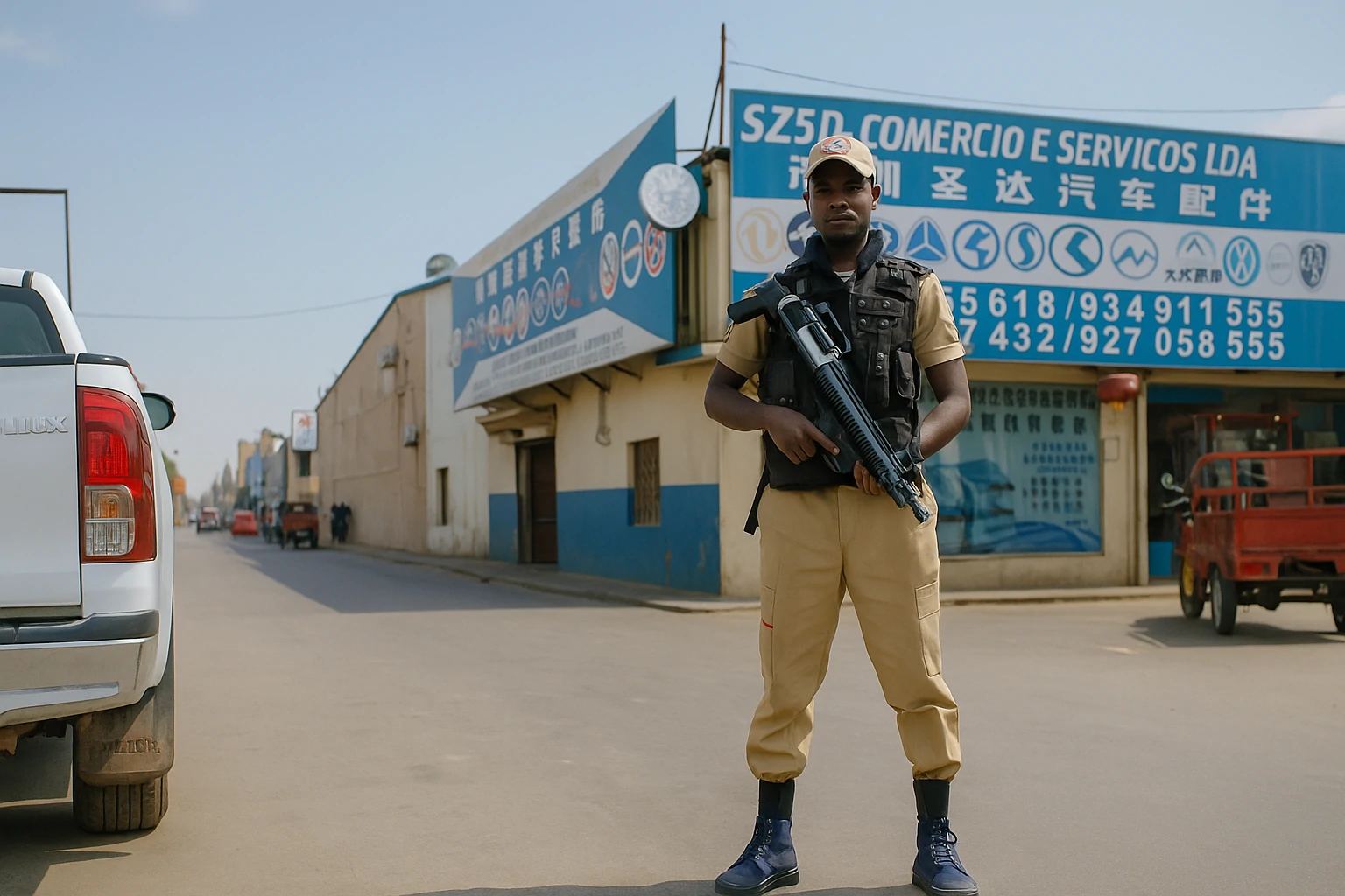 Búfalo Força - Segurança Privada em Luanda, Angola